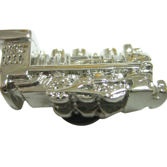 Kiola Designs | Other | Silver Toned Locomotive Train Magnet | Poshmark